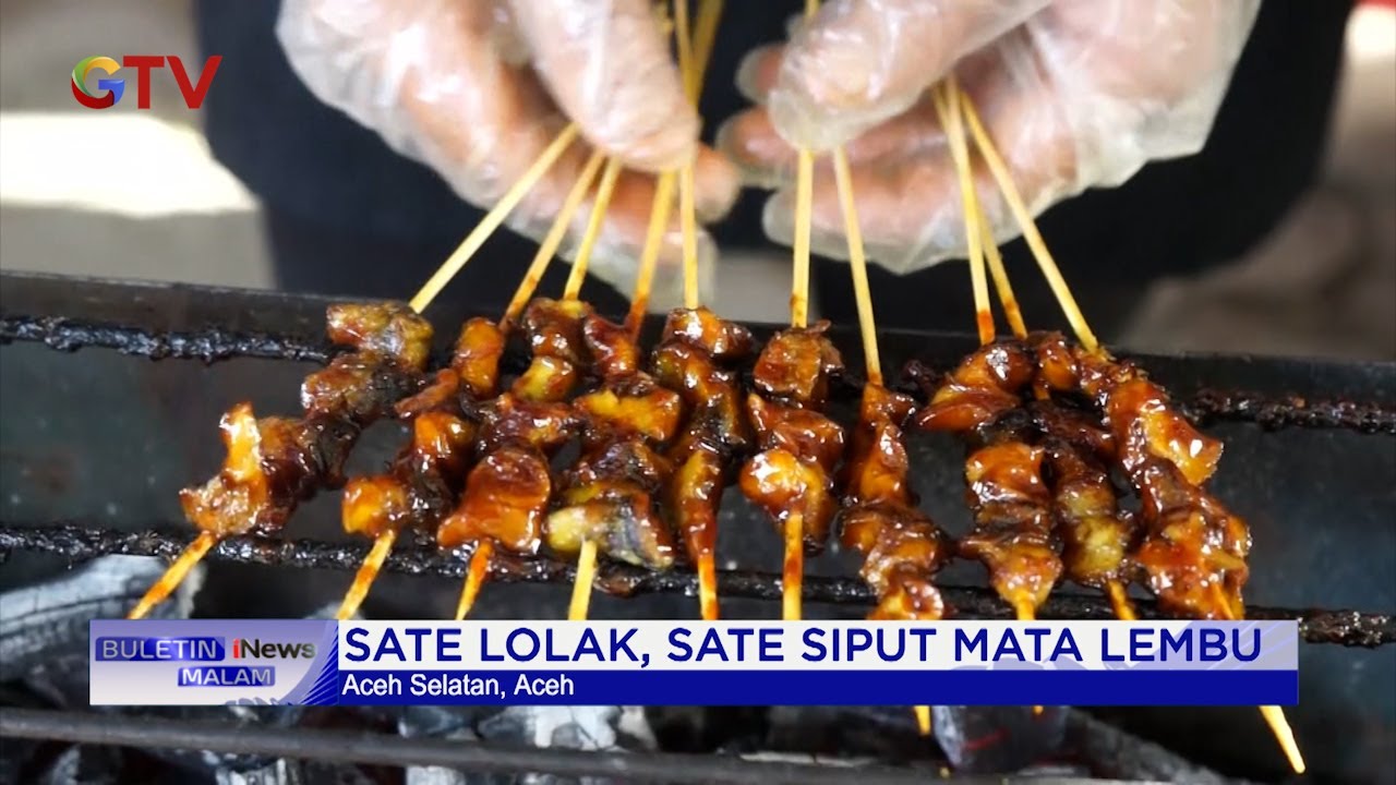 Viral Sate Lolak, Sate Siput Mata Lembu Khas Aceh Selatan # ...