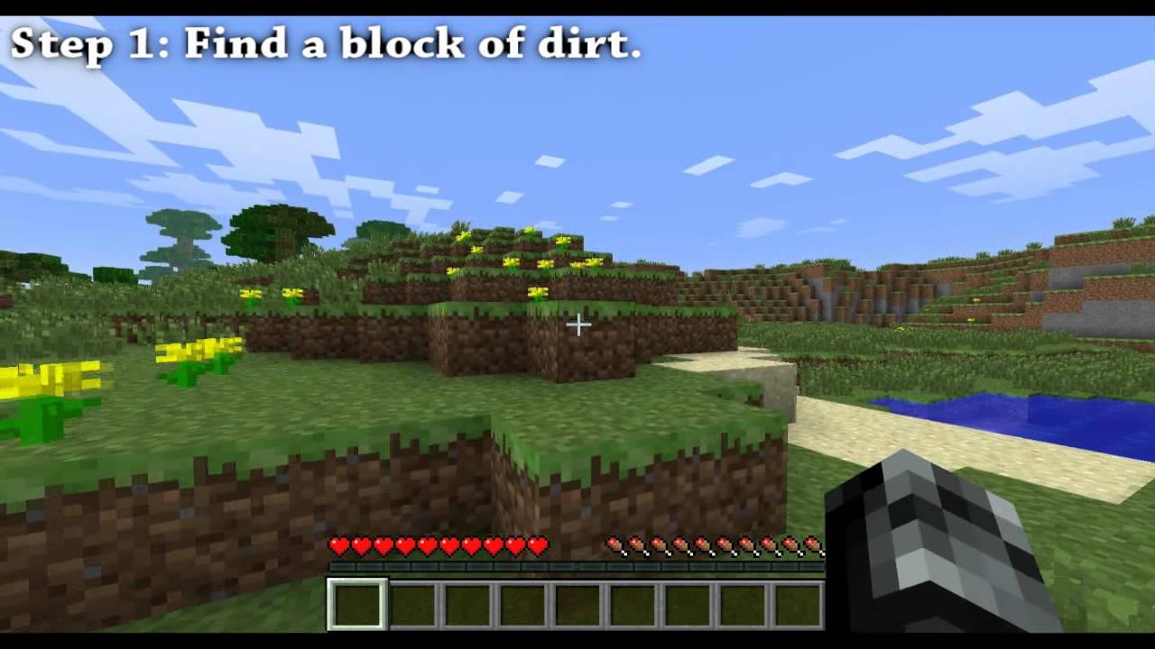 Minecraft Tutorial How To Get Block Of Dirt YouTube Minecraft Tutorial How To Get Block Of Dirt YouTube