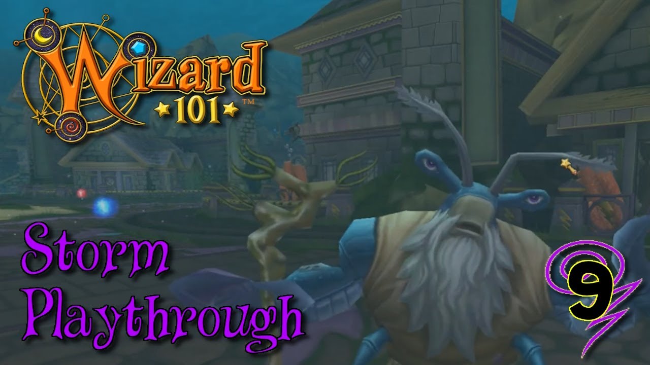 Wizard101 Storm | Ep 9: Golem Tower & Crab Alley - YouTube