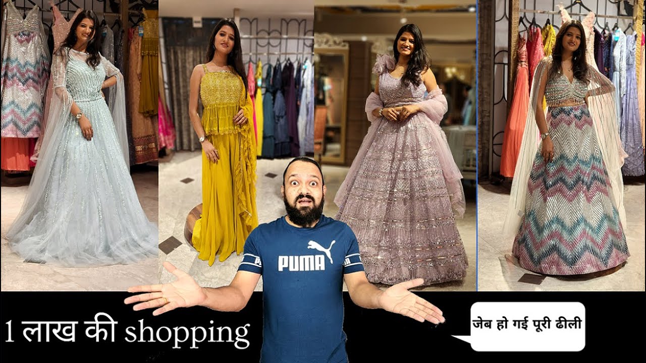 Best lehenga shops in gurgaon | Best place for wedding shopping ...