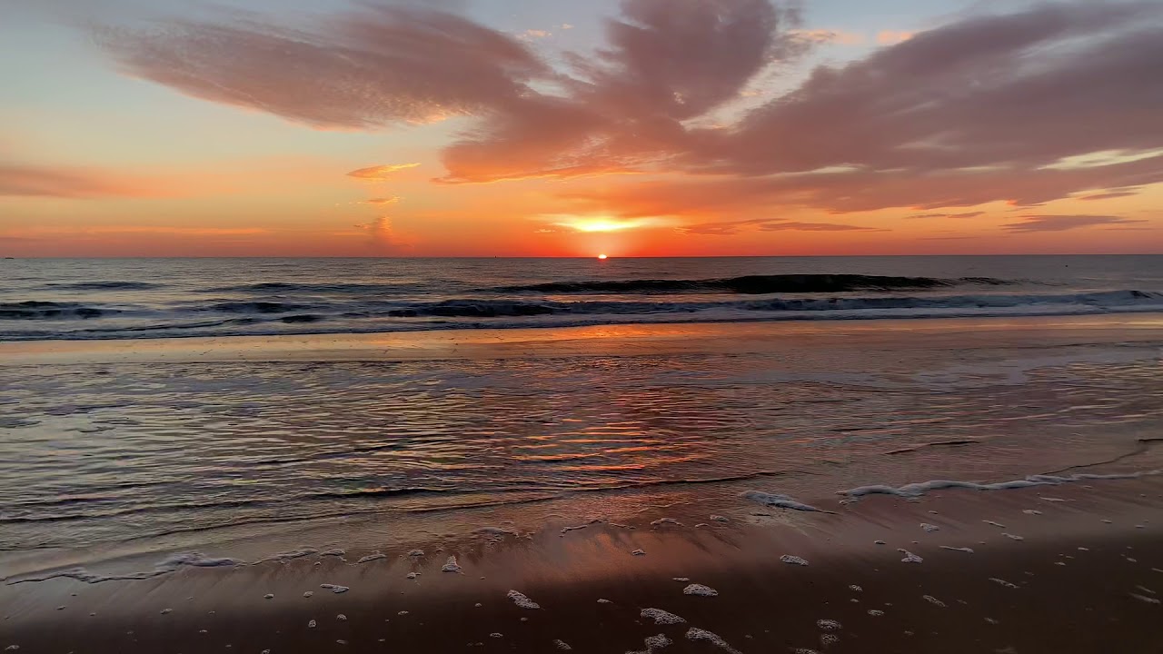 Sunrise Ocean City Maryland December 31, 2018 - YouTube