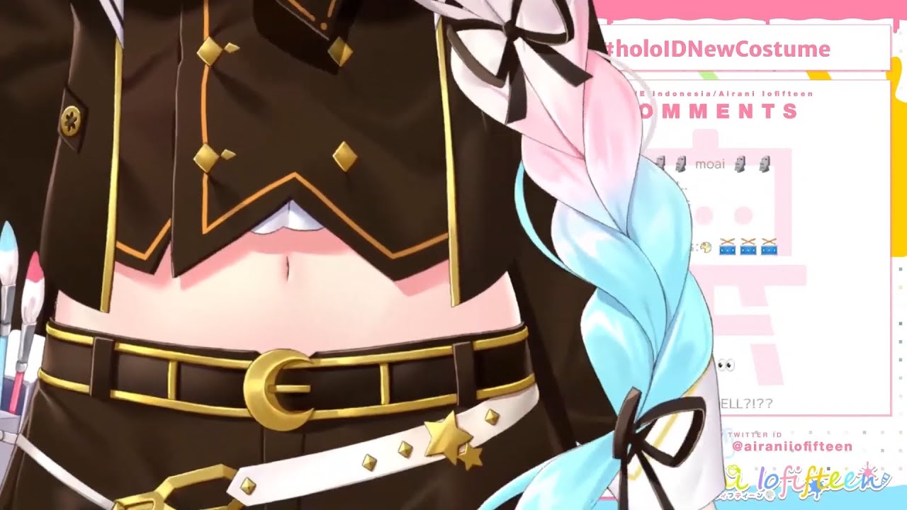 Iofi Belly Button ☆⭒ Airani Iofifteen ★ Hololive ☆⭒ - YouTube