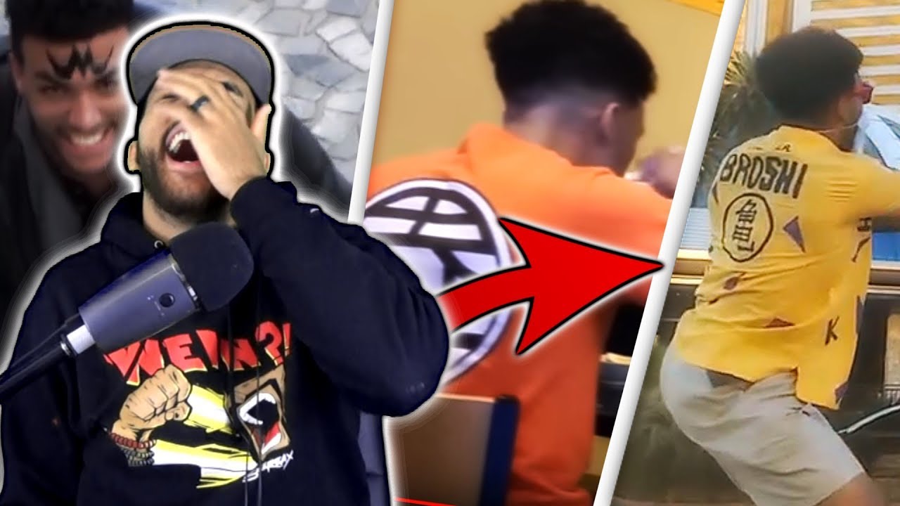 I Was CRAZY! REACTING To My OLD DBZ PRANK Videos! - YouTube