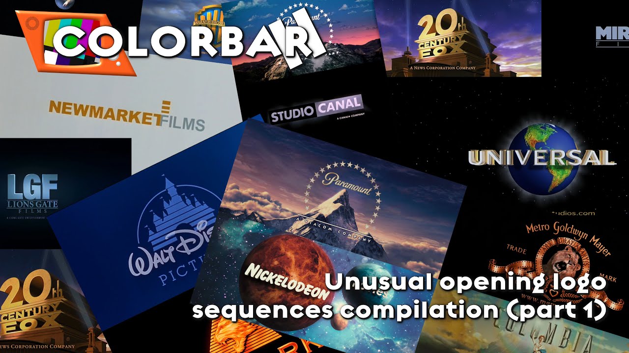 Unusual opening logo sequences compilation (part 1) - YouTube