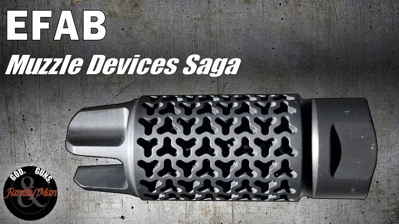 REVIEW: Precision Armaments EFAB Muzzle Brake - YouTube