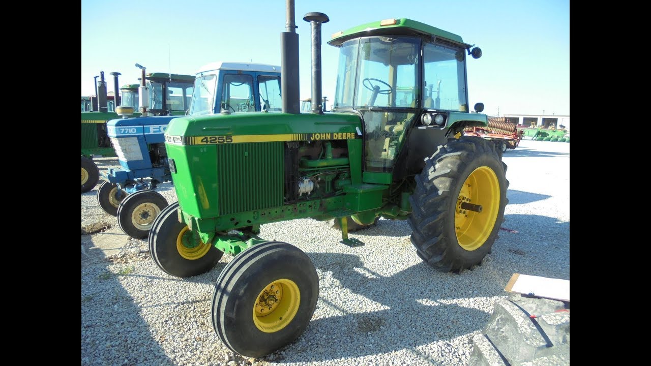 1989 John Deere 4255 2WD with 2628 Hours Sold on Missouri Auction 12/10 ...