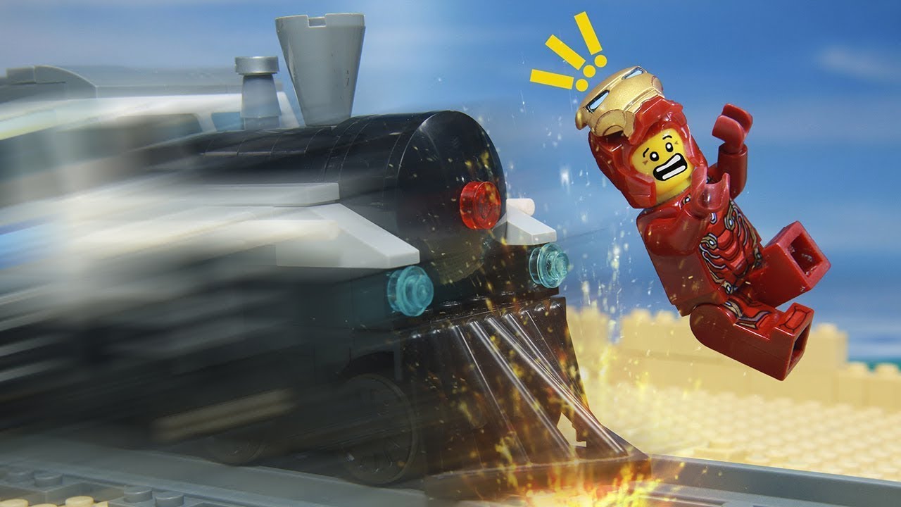 LEGO Train Iron Man Transformations Fail - YouTube