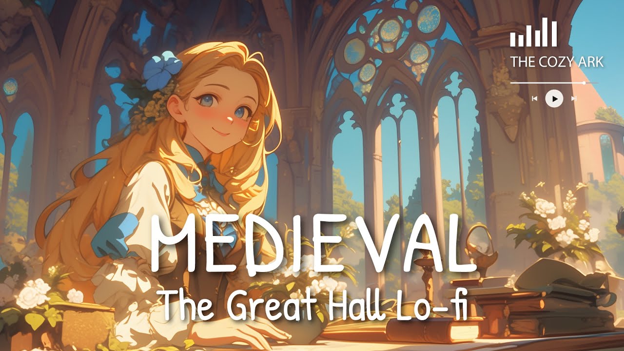 The Great Hall Lo-fi Beats 🏰 | Medieval Lo-fi Music for Deep Relaxation ...
