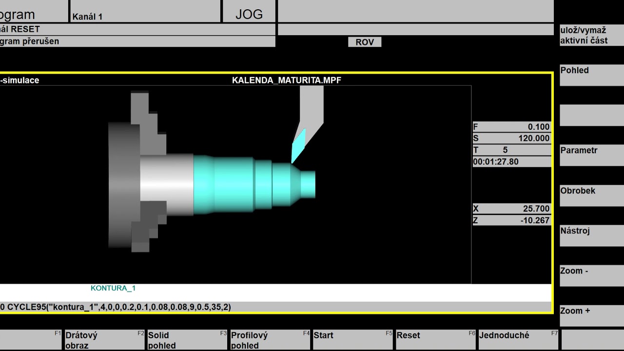 WinNC SINUMERIK 840D TURN c Emco 2020 01 21 10 48 23 - YouTube