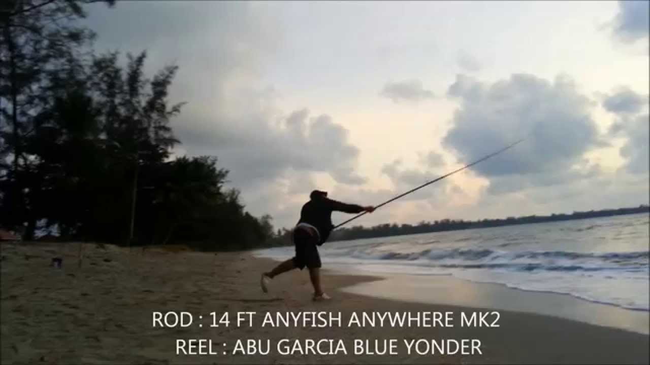 SURFCASTING SESSION@PUNGGAI BEACH RESORT - YouTube