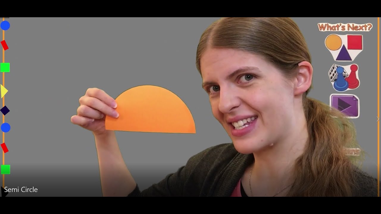 Shapes - SEMICIRCLE | y+A Kids Video Series - YouTube
