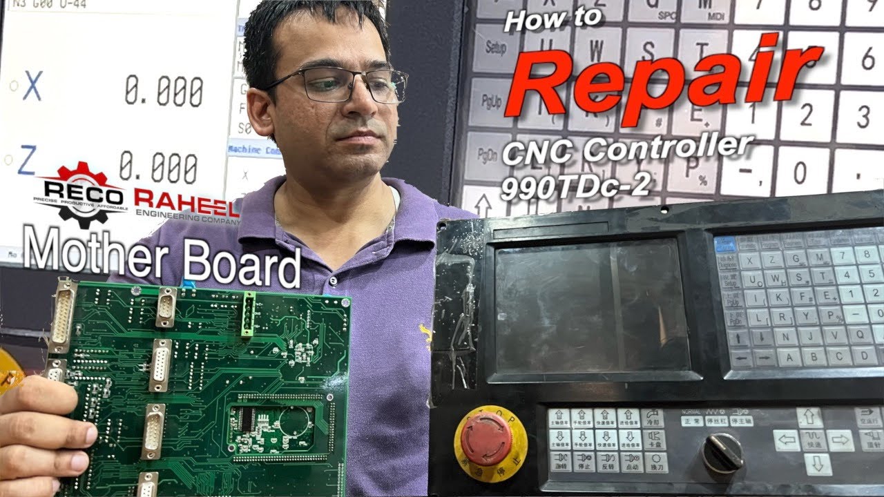Learn How to Repair CNC Controller 990TDc by Reco - YouTube