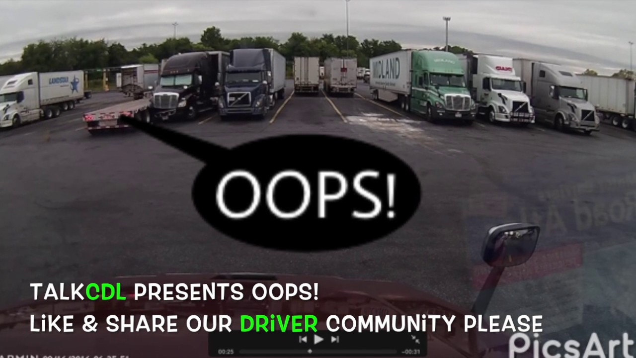 Truck Drivers OOPS! Compilation - YouTube