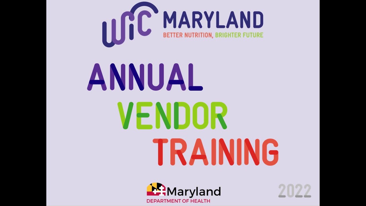 2022 Annual Vendor Training Recording - YouTube