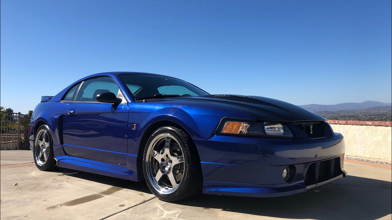 Rare 475 HP Sonic Blue Roush Mustang | Svt Terminator | For Sale - YouTube