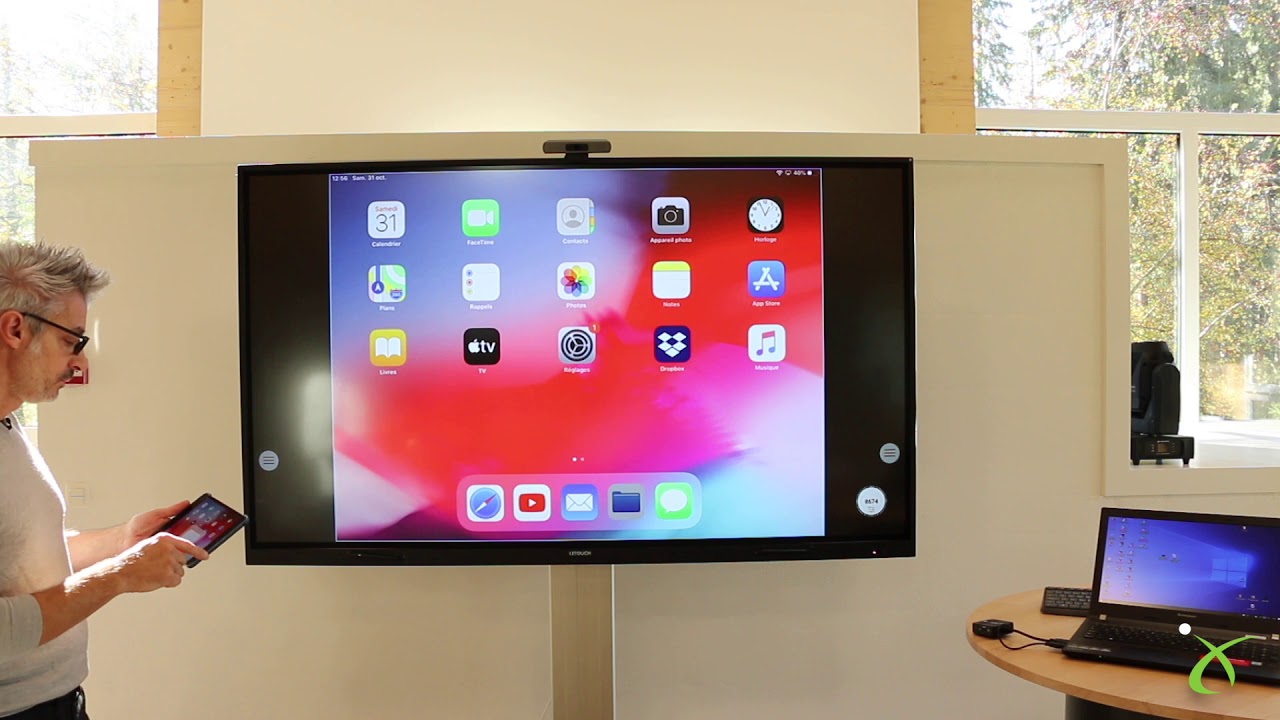 Présentation I3Touch Technologies 86 '' - YouTube