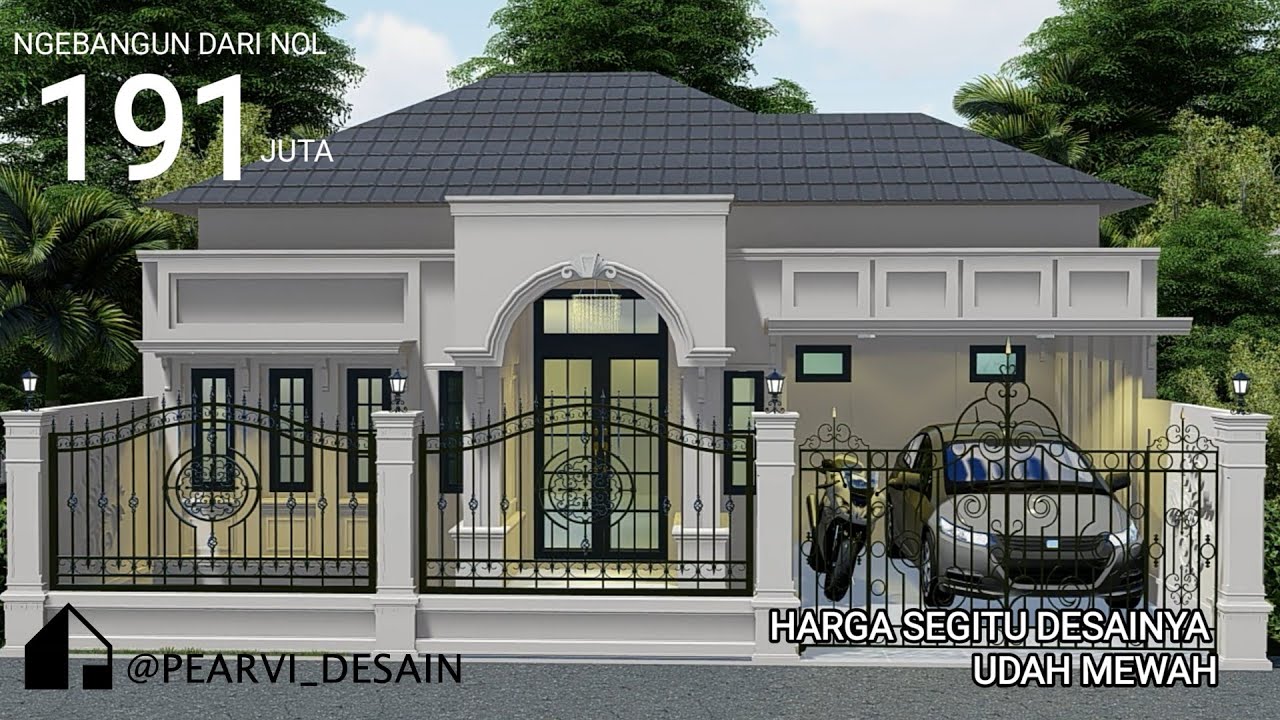 DESAIN RUMAH SATU LANTAI GAYA CLASSIC DI ATAS 100 JUTAAN NGEBANGUN desain-rumah-satu-lantai-gaya-classic-di-atas-100-jutaan-ngebangun