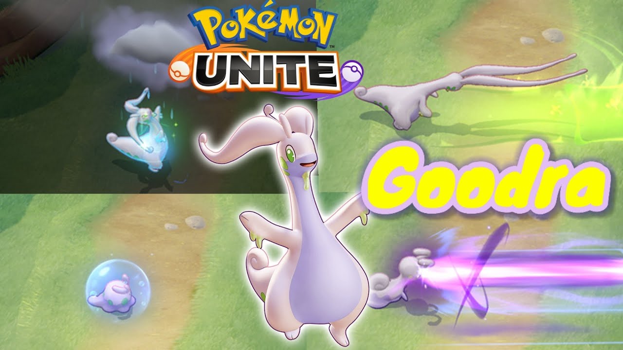 New Defender Pseudo-Legendary Goodra ... #pokemonunite #goodra - YouTube