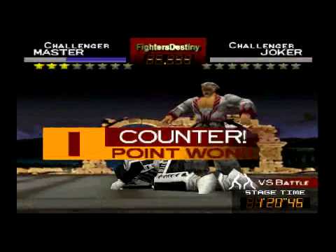 Fighters Destiny: Master vs Joker - YouTube