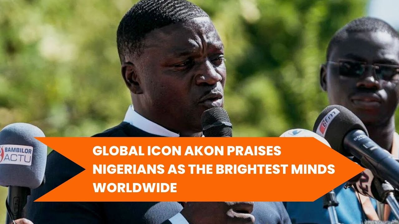 Global icon AKON praises Nigerians as the brightest minds worldwide ...