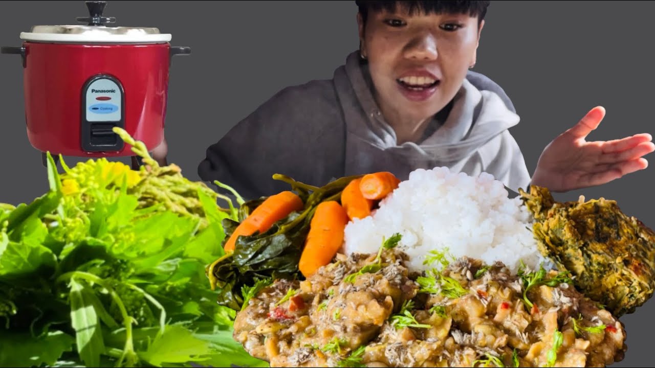 I made Paknam and Yongchak Eromba in a rice cooker | Meitei Mukbang ...