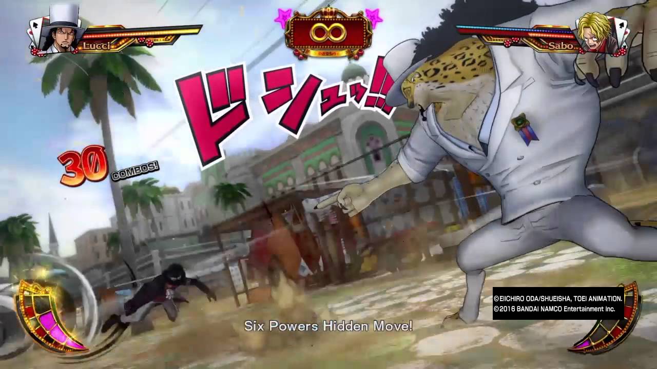 One Piece Burning Blood: Rob Lucci Combos - YouTube