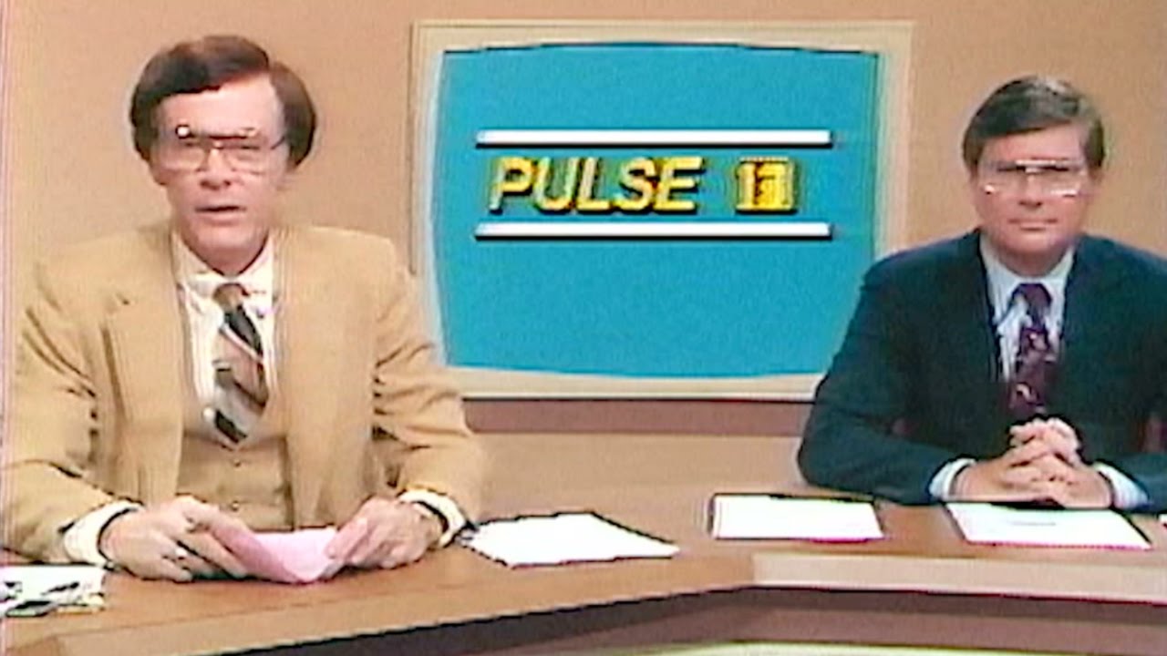 WTVT PULSE Newscast w Gov Bob Graham news Anchor "workday" Hugh Smith ...