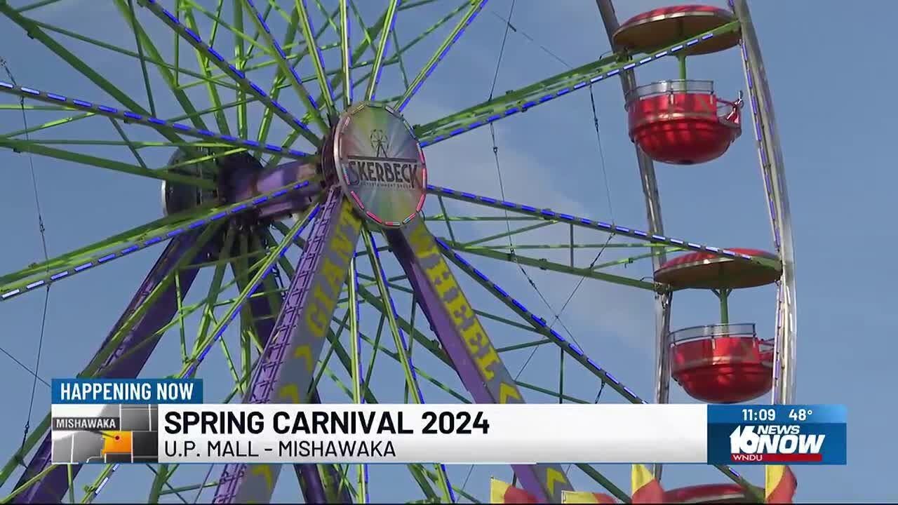 Spring Carnival underway at University Park Mall - YouTube