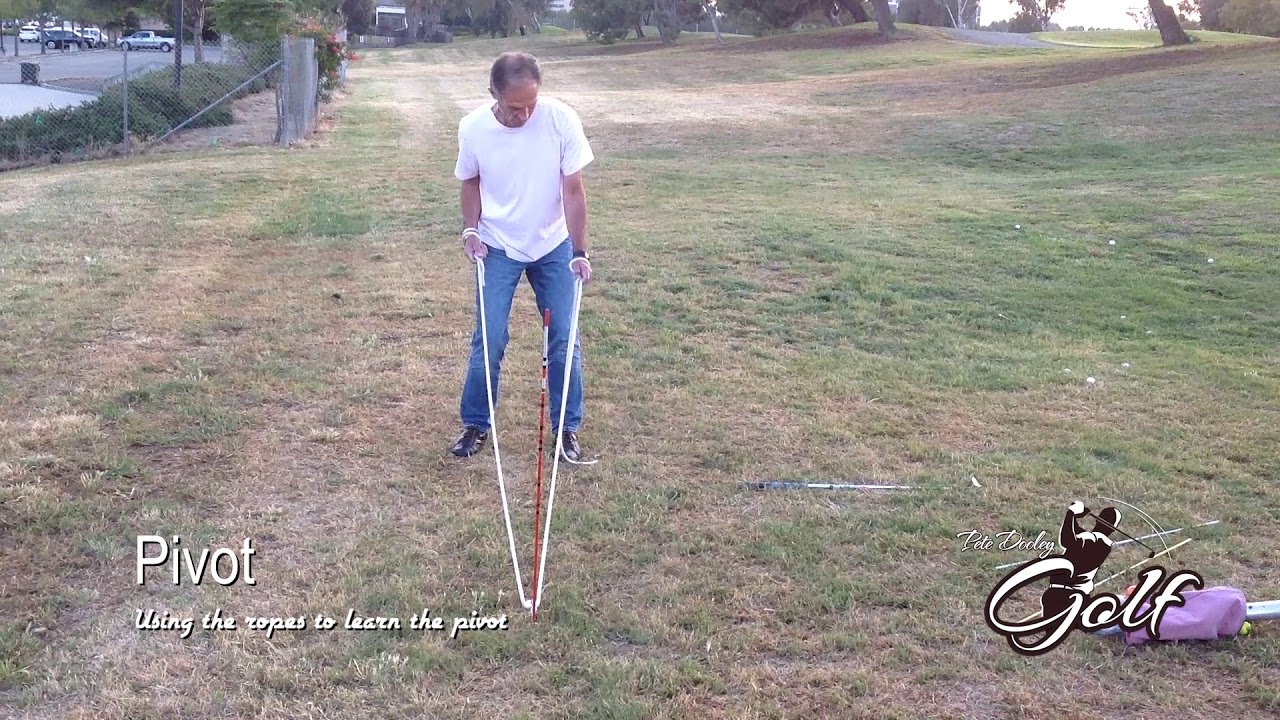 Golf Lessons Santa Clara Golf and Tennis Club Pivot drill with ropes ...