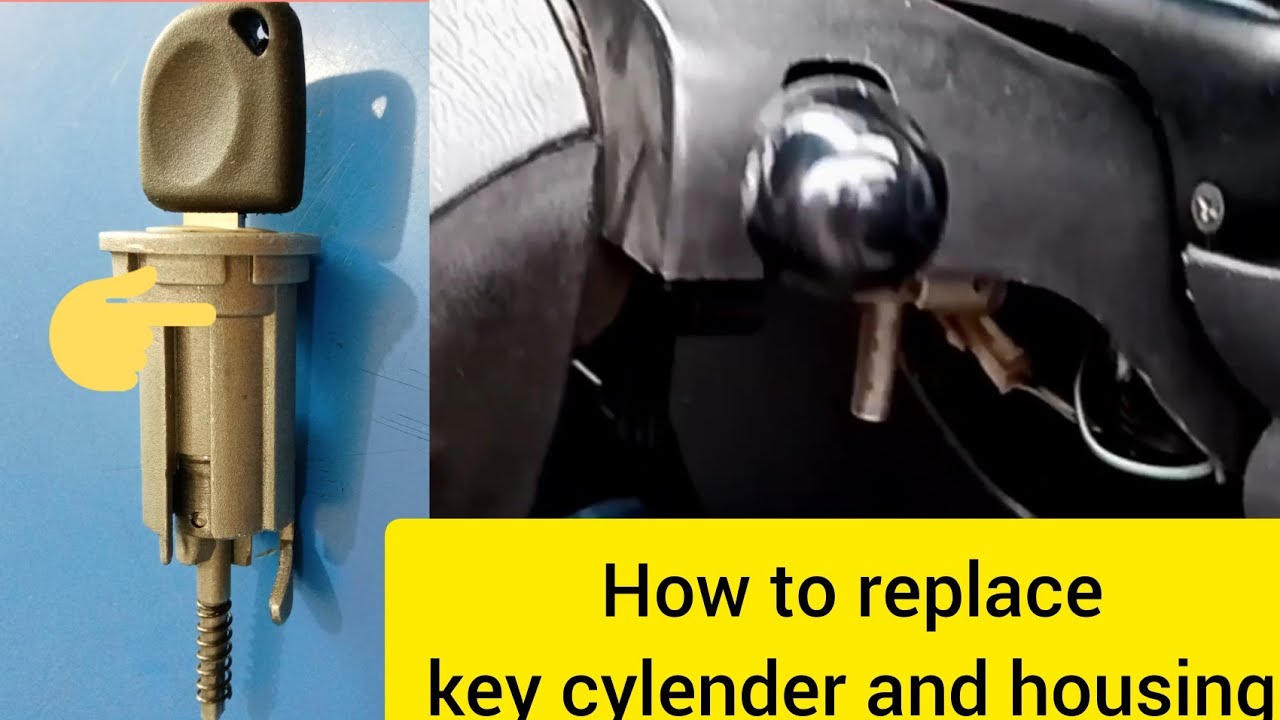 how to replace key cylender and housing with lock of chevrolet spark ...
