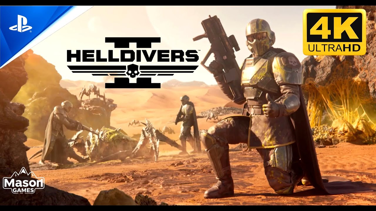 HELLDIVERS 2 - WALKTHROUGH GAMEPLAY - RAISE FLAG OF SUPER EARTH | PS5 | 4K - YouTube