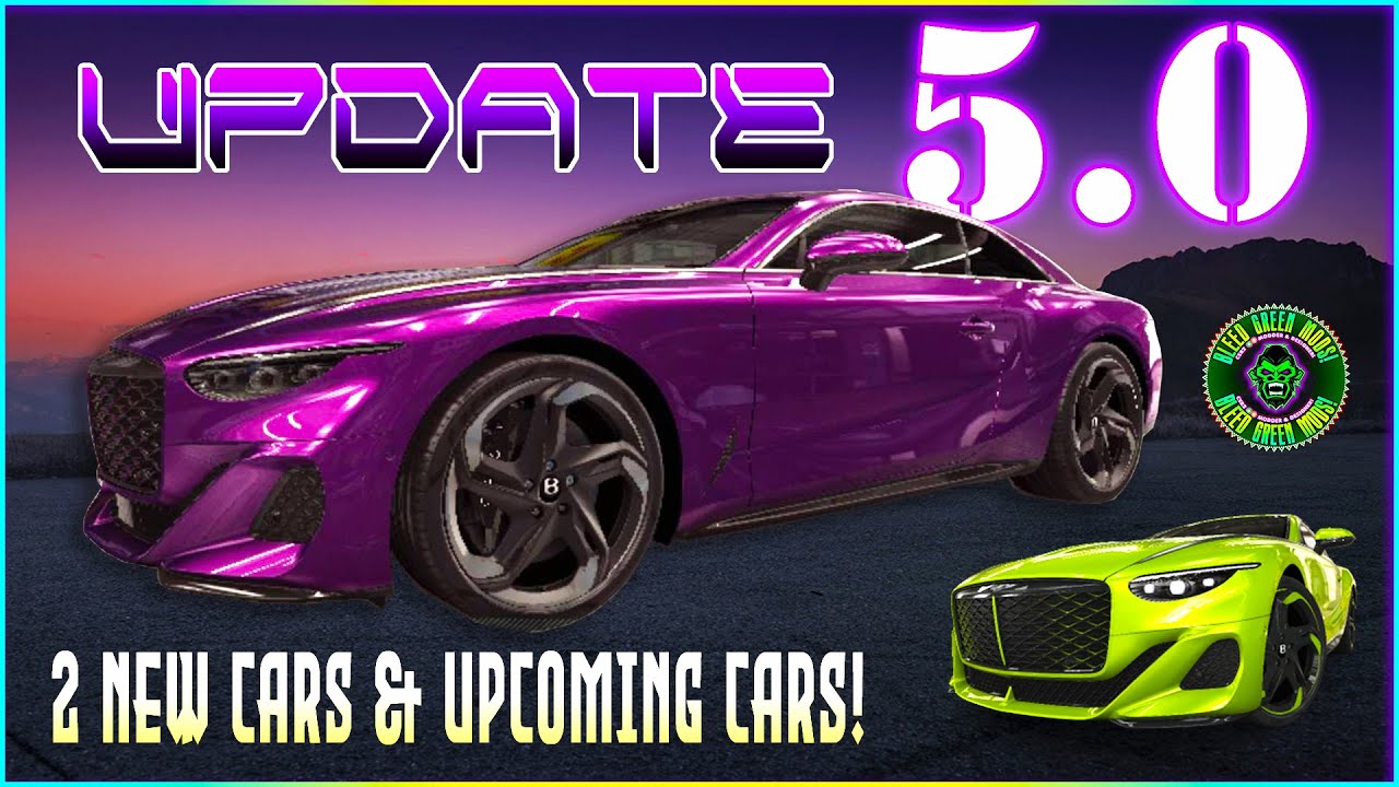 CSR2 | Update 5.0 | New Cars (Maxed) & Upcoming Cars - YouTube