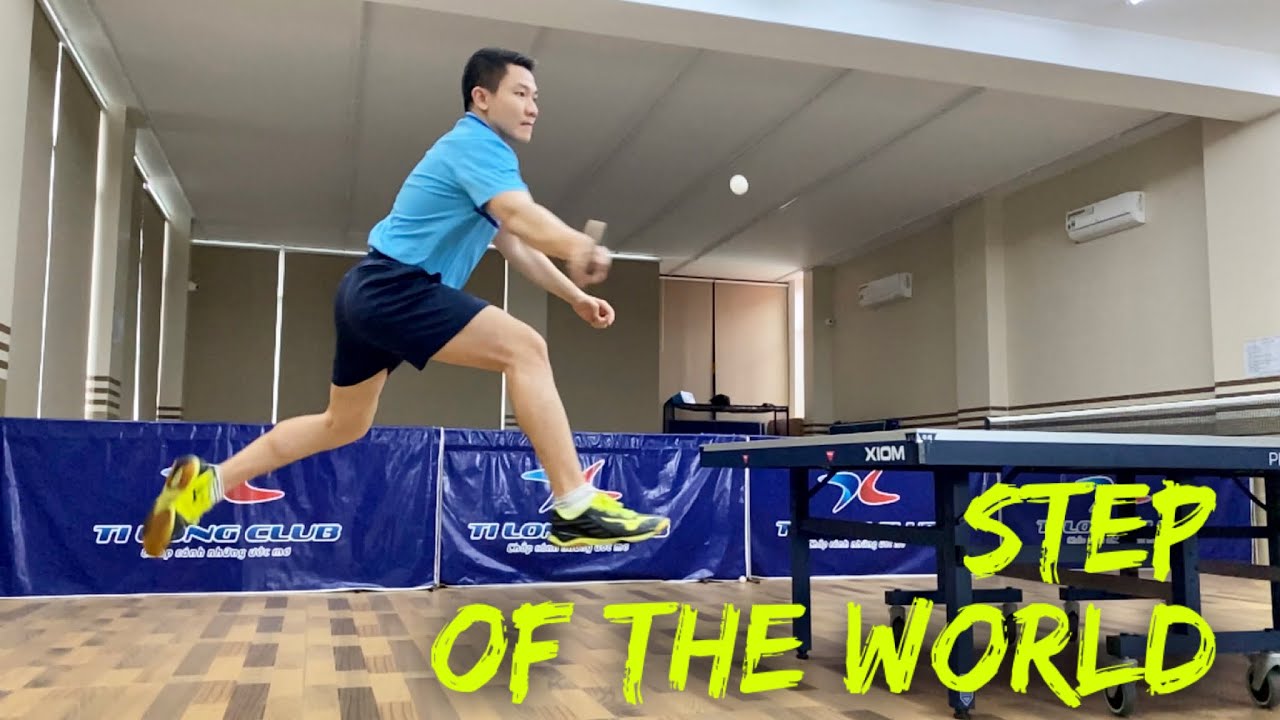 World Stars use Single Step in table tennis match | Footwork | Part 2 ...