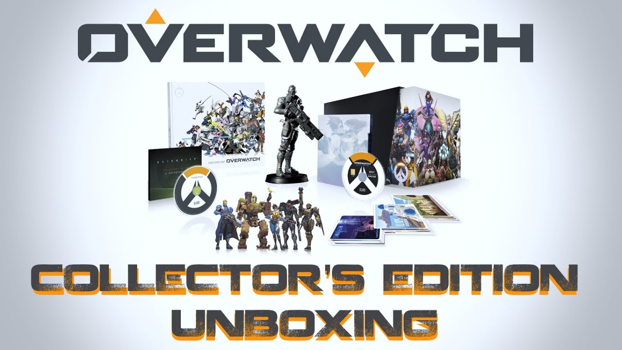 Overwatch Collector's Edition Unboxing - YouTube