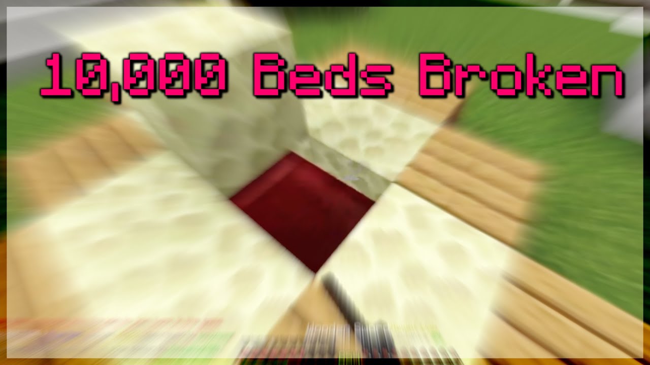 Hitting 10,000 Beds Broken! (Bedwars Highlights) - YouTube