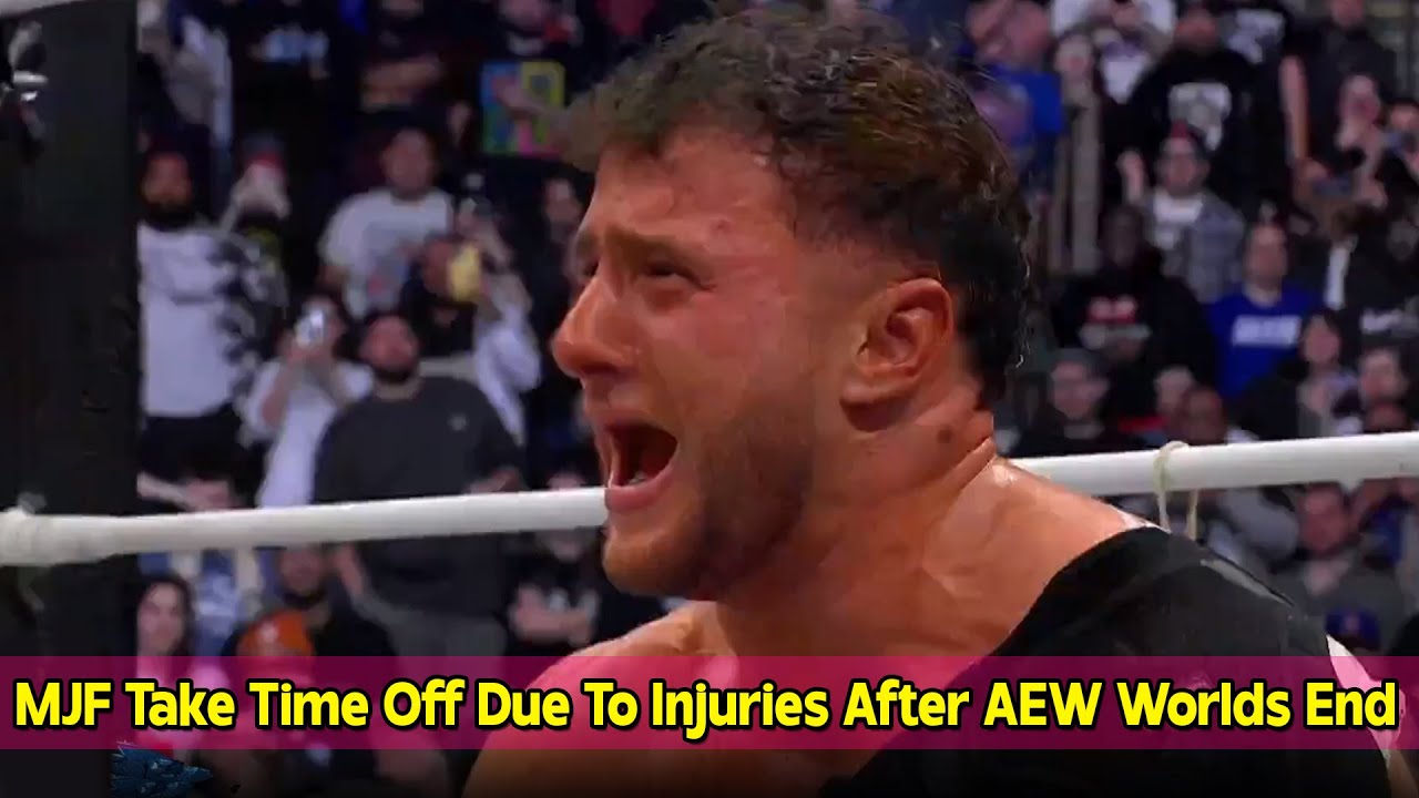 MJF Expected To Take Time Off Due To Injuries After AEW Worlds End ...