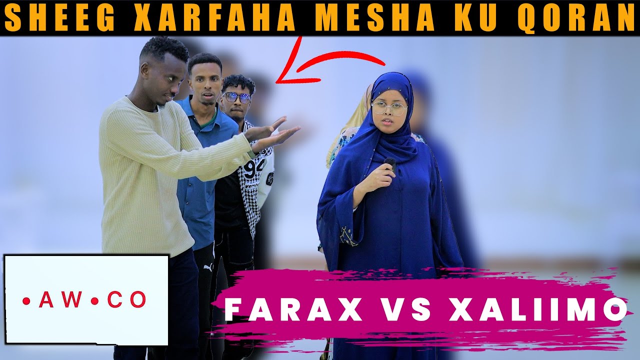 FARAX VS XALIIMO || DHAMESTIR XARFAHA KUU MUQDO - YouTube