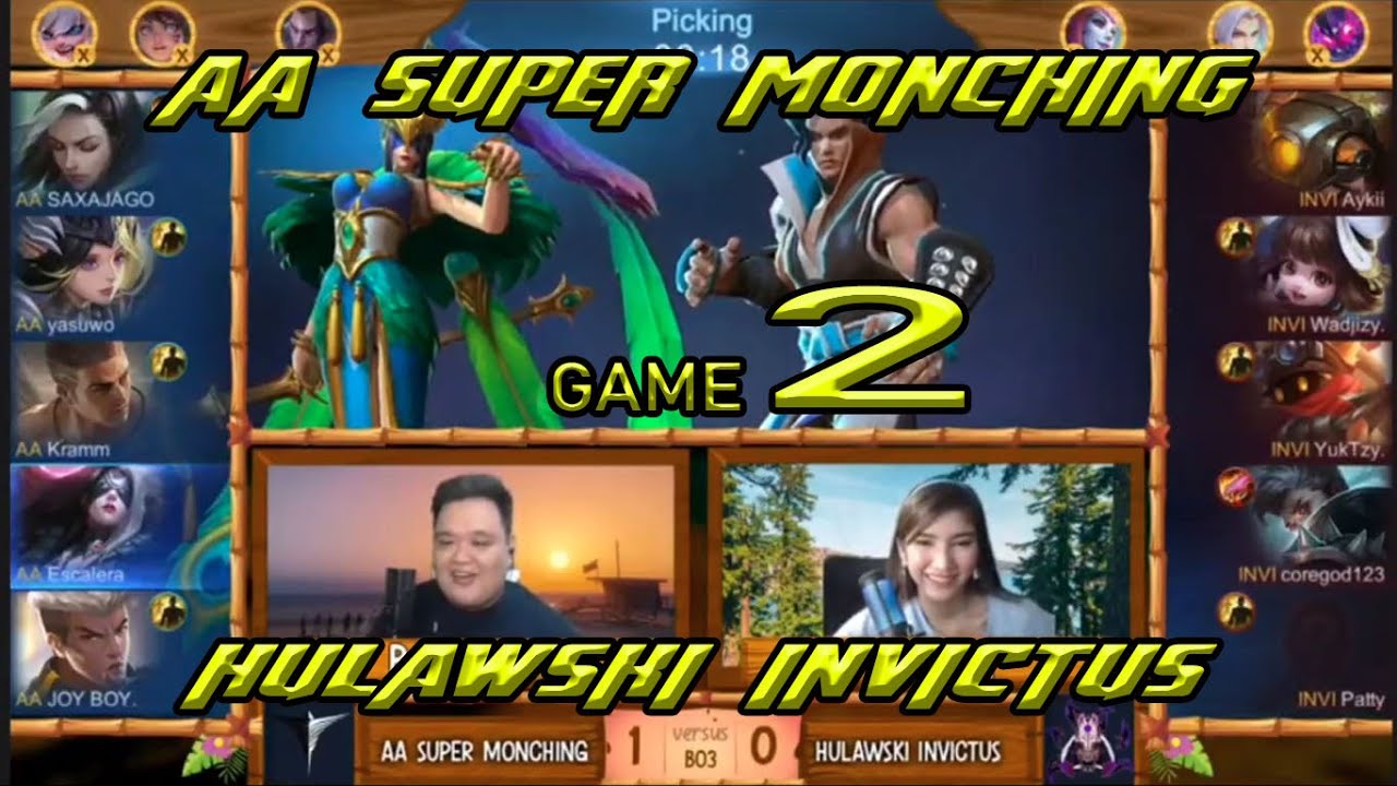 HULAWSKI INVICTUS VS AA SUPER MONCHING GAME 2 JUICY LEGENDS MATCH#1 2021 06 01 - YouTube