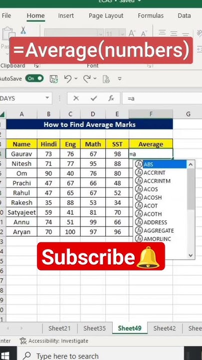 Excel Tutorial 🔥 Excelhacks Exceltips Exceltricks Exceltipsandtricks Excelforbegginers