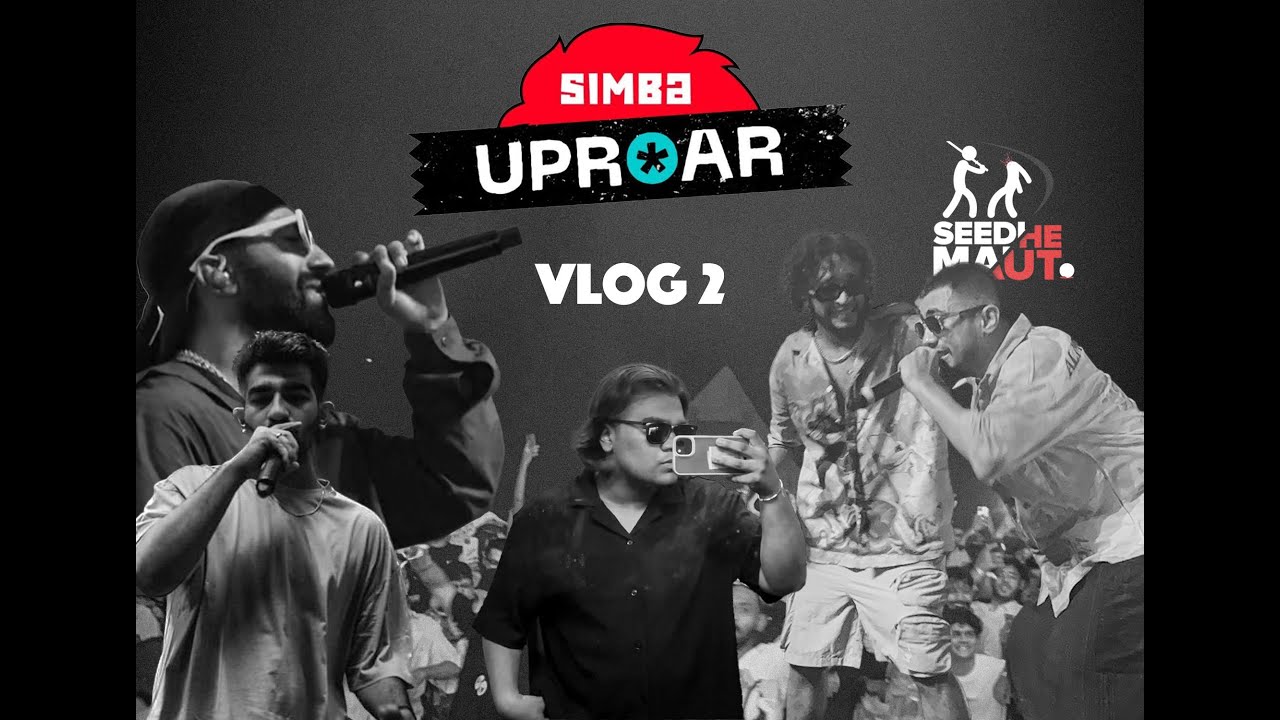 SEEDHE MAUT LIVE | VLOG 2 @ SIMBA UPROAR 2023 | @SeedheMaut @yashrajnt @PrabhDeepMusic - YouTube