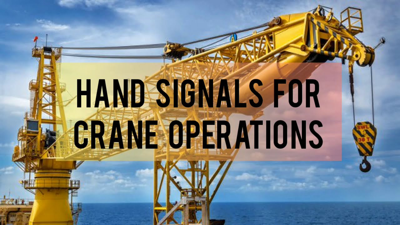 Basic Hand Signals for Crane Operations - Seam 213 Project - YouTube