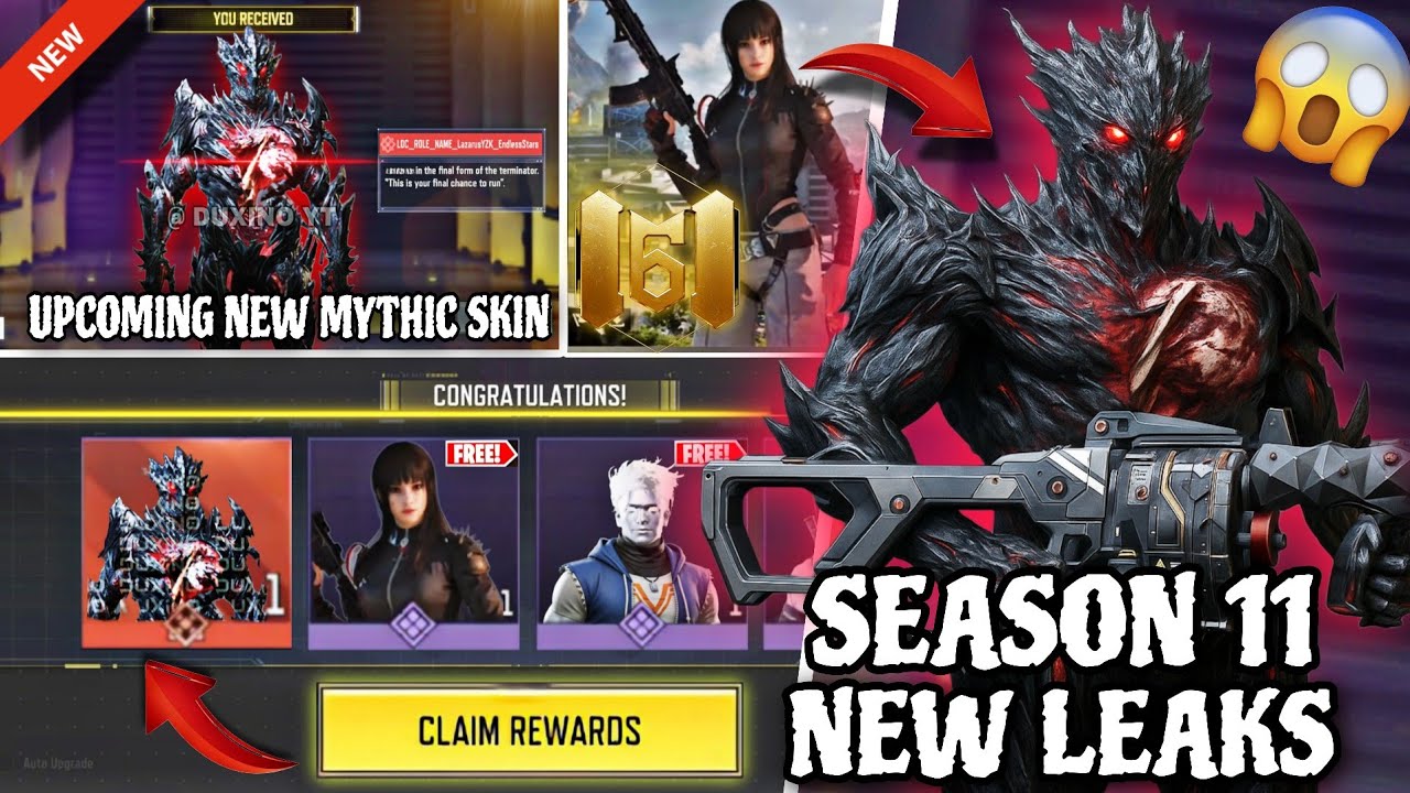 *NEW* Codm New Mythic Character Skin + Ranked Series 5 Character ...
