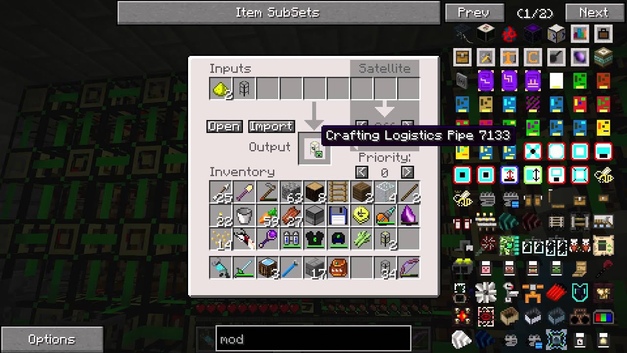 Módulos do Logistic's Pipes - Minecraft com Mods EP62 - YouTube