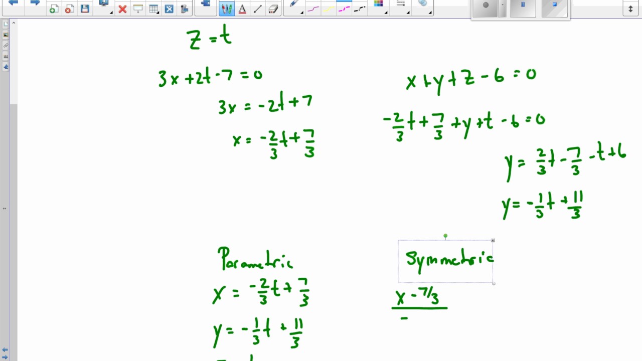 Unit 4 - Lesson 3 - Intersecting Planes - YouTube