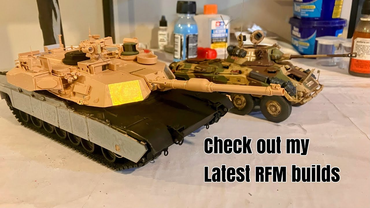 I finished building Ryefield model Abrams M1A2 Sep V3 - YouTube