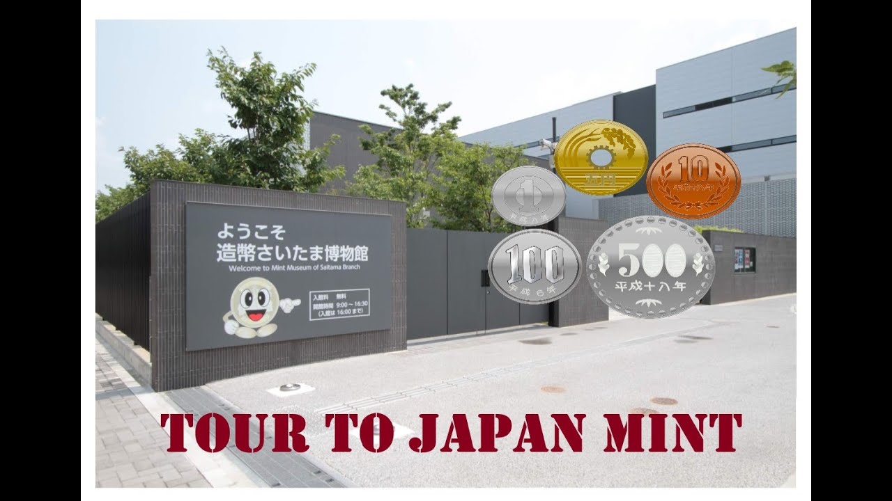 Tour to Japan mint museum - YouTube