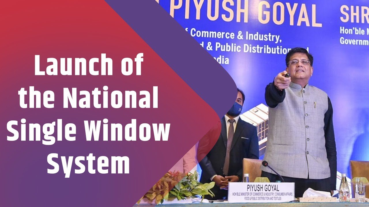 Launch of the National Single Window System - YouTube