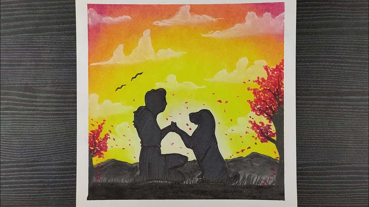 Women's Day Poster Drawing // How To Draw Women's Day Scenery Drawing ...