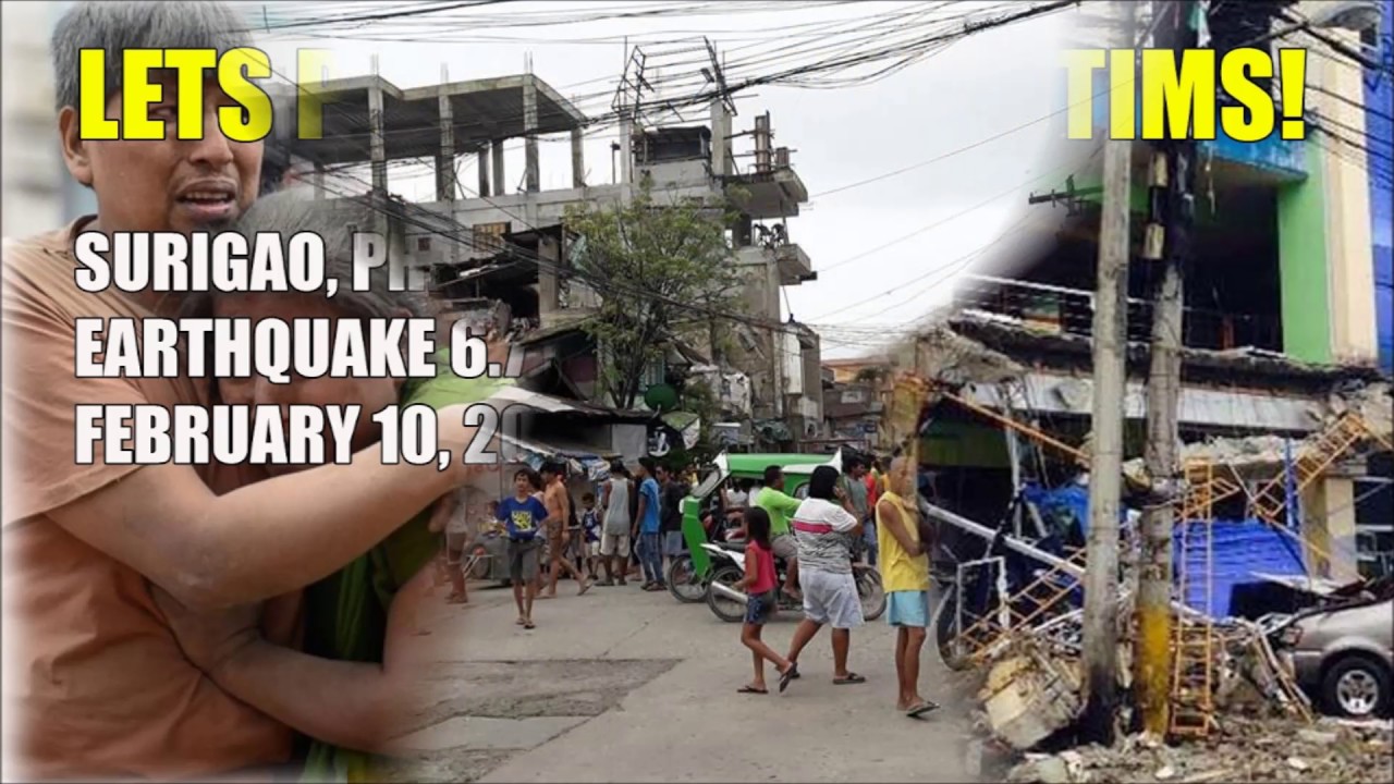 Surigao City Earthquake aftermath - YouTube