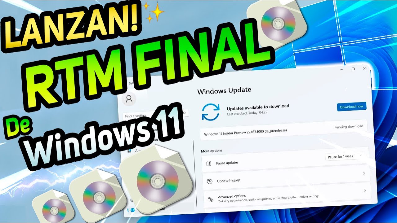 LANZAN⚡ Windows 11 FINAL ISO RTM 2021 / Nueva BUILD 22463 Para TODAS ...